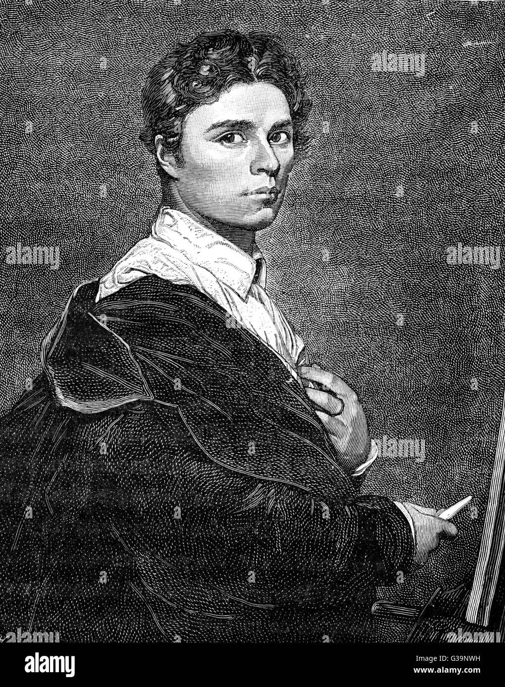 By jean auguste dominique ingres Black and White Stock Photos & Images ...