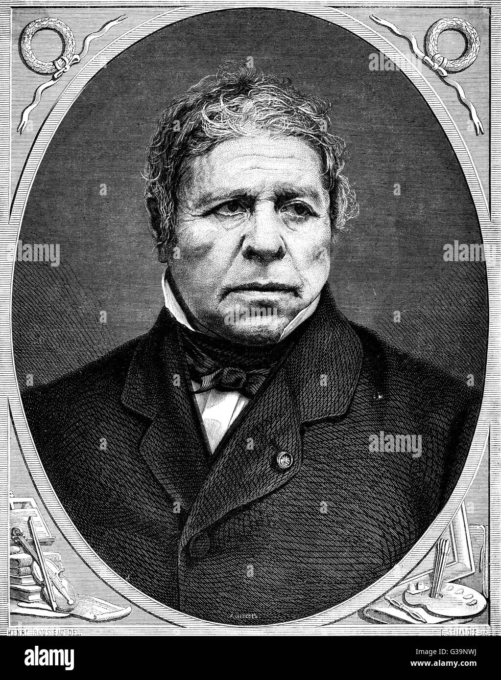 Jean Auguste Dominique Ingres 1780 1867 High Resolution Stock ...