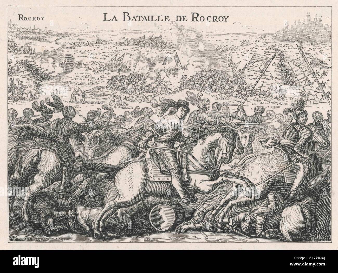BATTLE OF ROCROI 1643 Stock Photo - Alamy