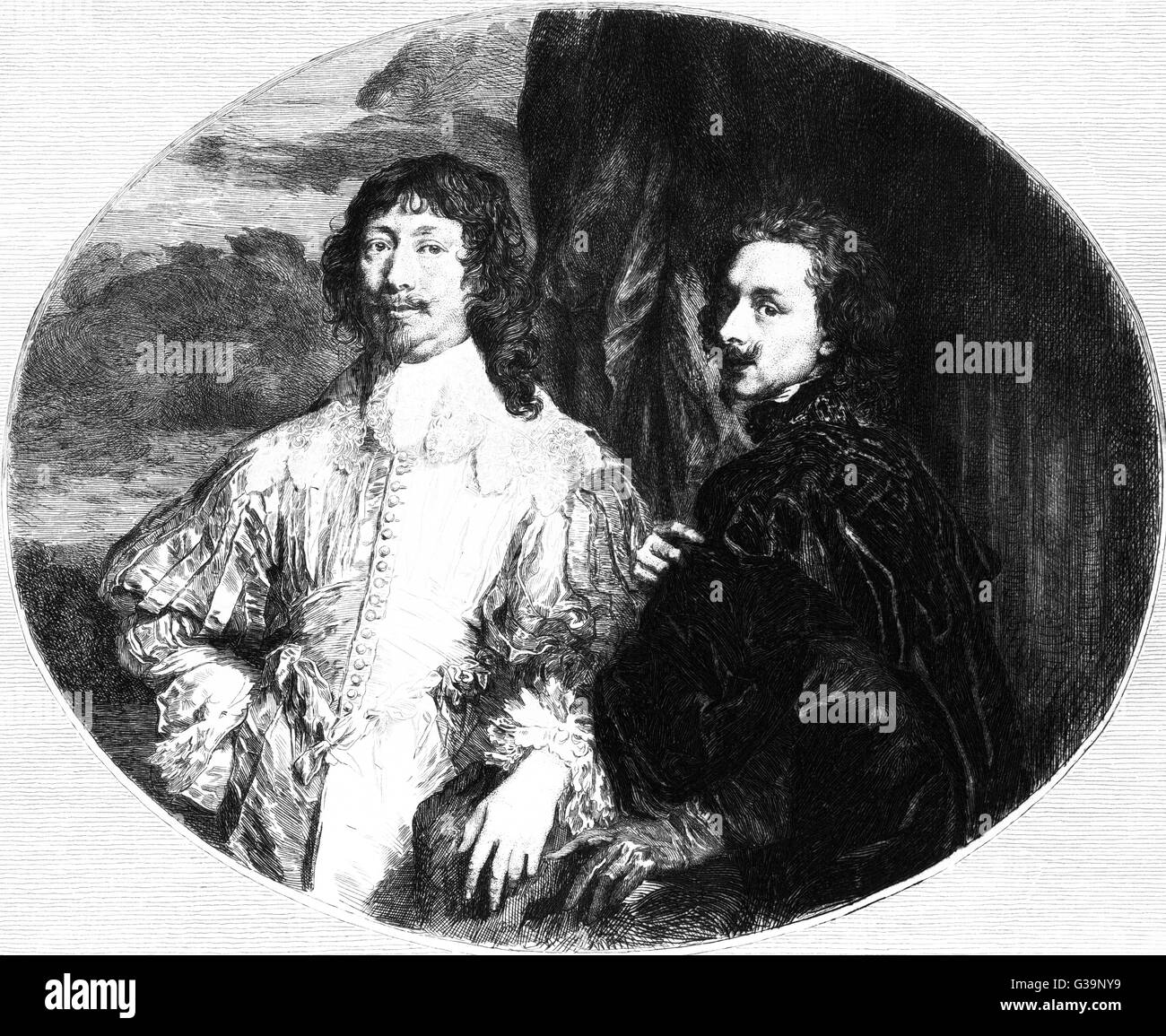 Endymion Porter with Van Dyck Stock Photo - Alamy