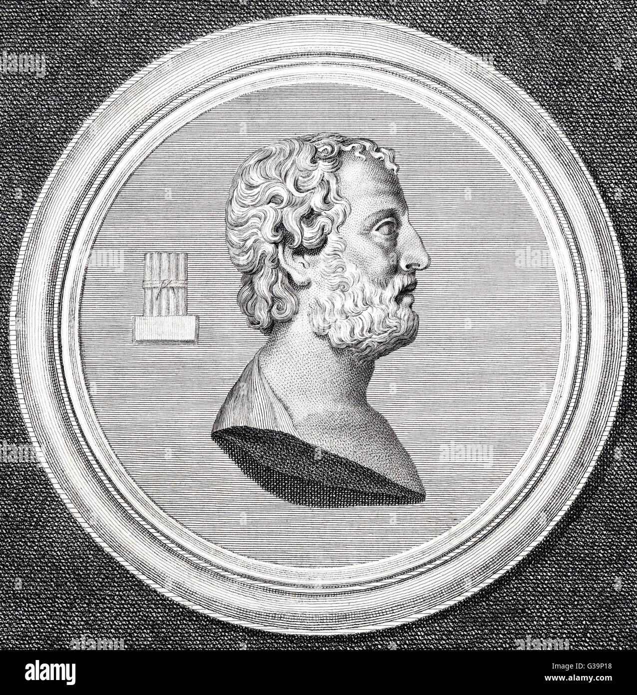 Homer blind greek poet hi-res stock photography and images - Alamy