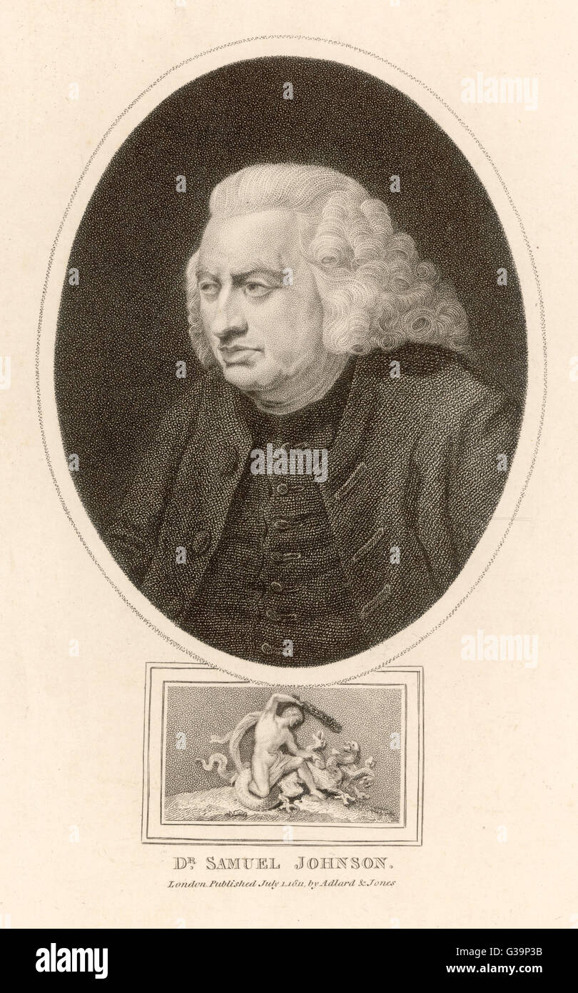 Johnson dr samuel hi-res stock photography and images - Alamy