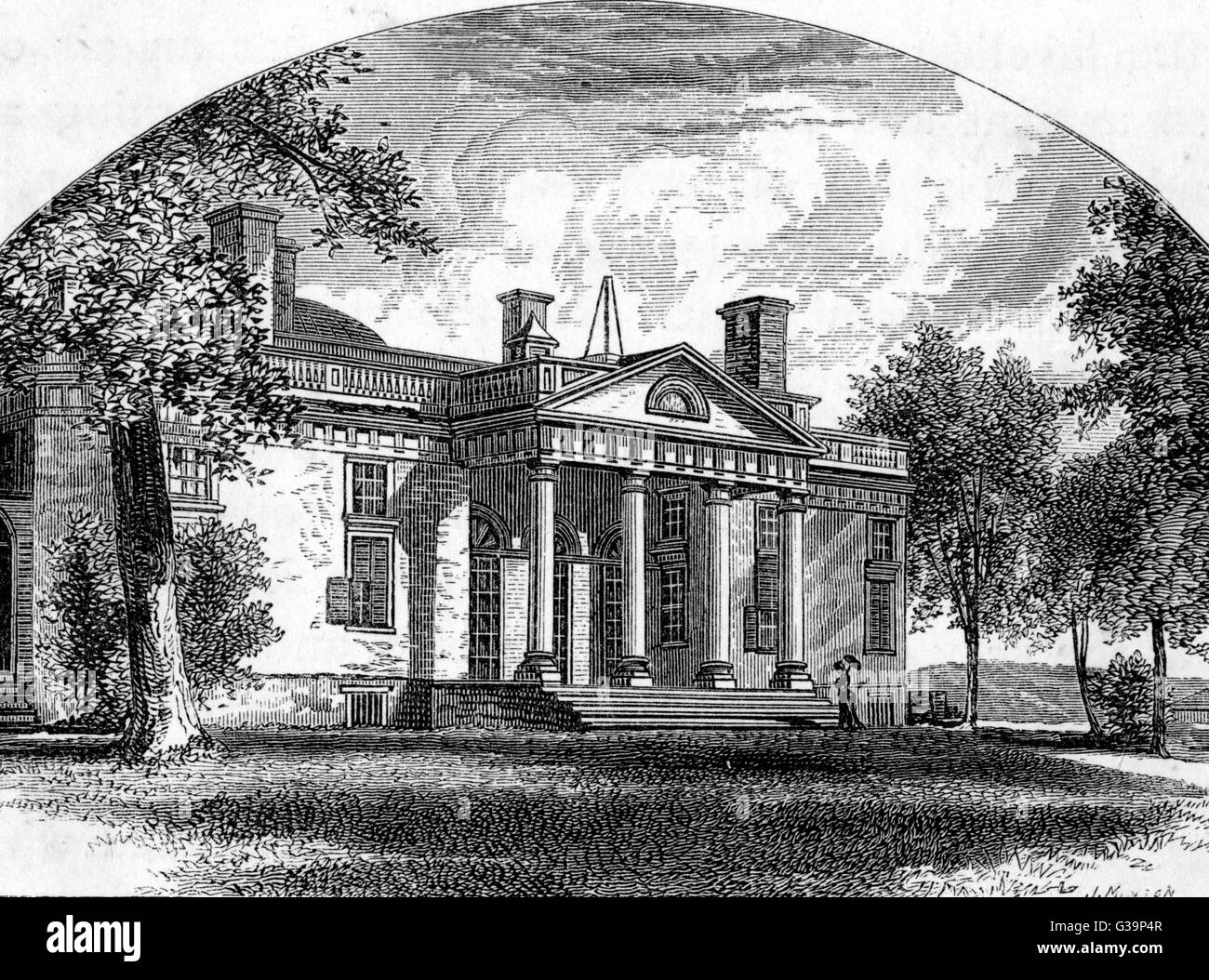 Thomas Jeffersons Home Stock Photos & Thomas Jeffersons Home Stock ...