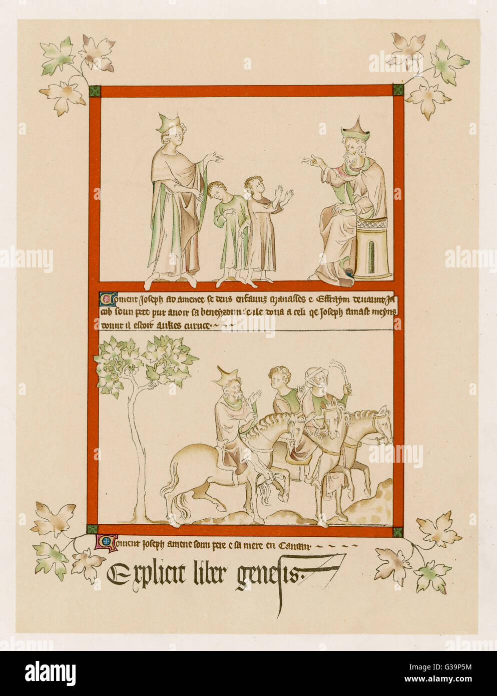 Early 14th century manuscript hi-res stock photography and images - Alamy