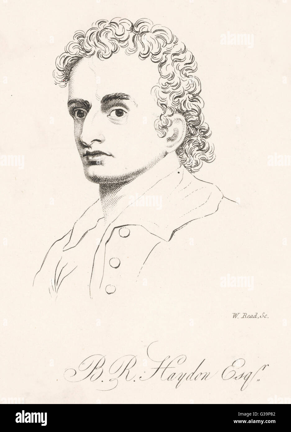 BENJAMIN ROBERT HAYDON Stock Photo - Alamy