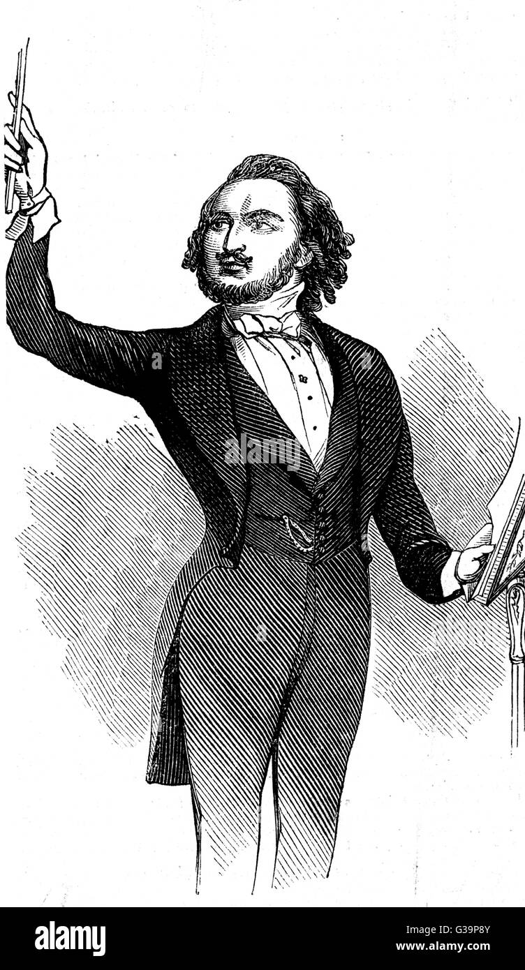 Louis jullien conducting hi-res stock photography and images - Alamy