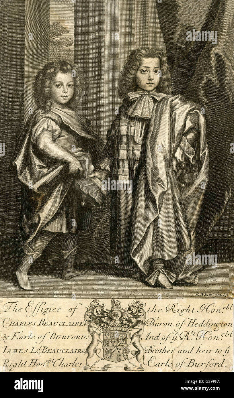 SONS OF ELEANOR GWYN Stock Photo - Alamy