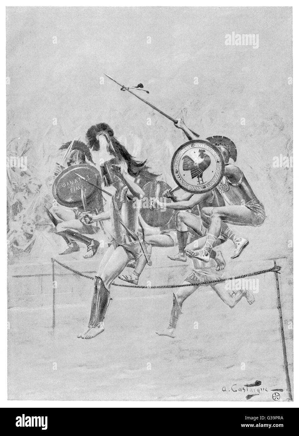 Hoplitodromos hi-res stock photography and images - Alamy