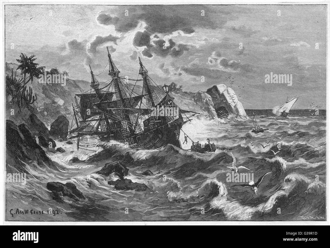 Columbus 1492 hispaniola hi-res stock photography and images - Alamy