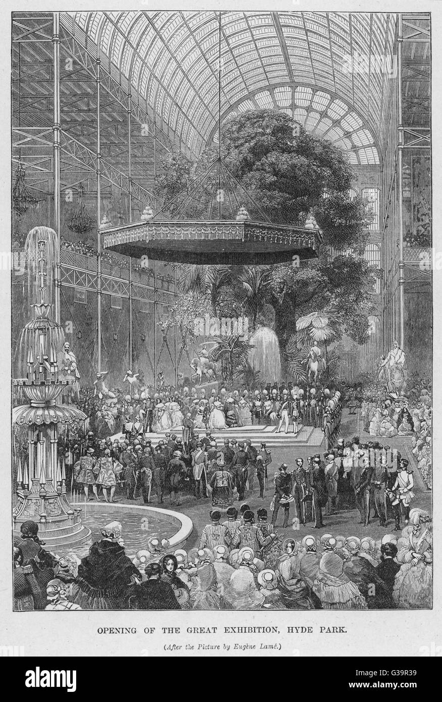 1851 great exhibition hyde park hi-res stock photography and images - Alamy