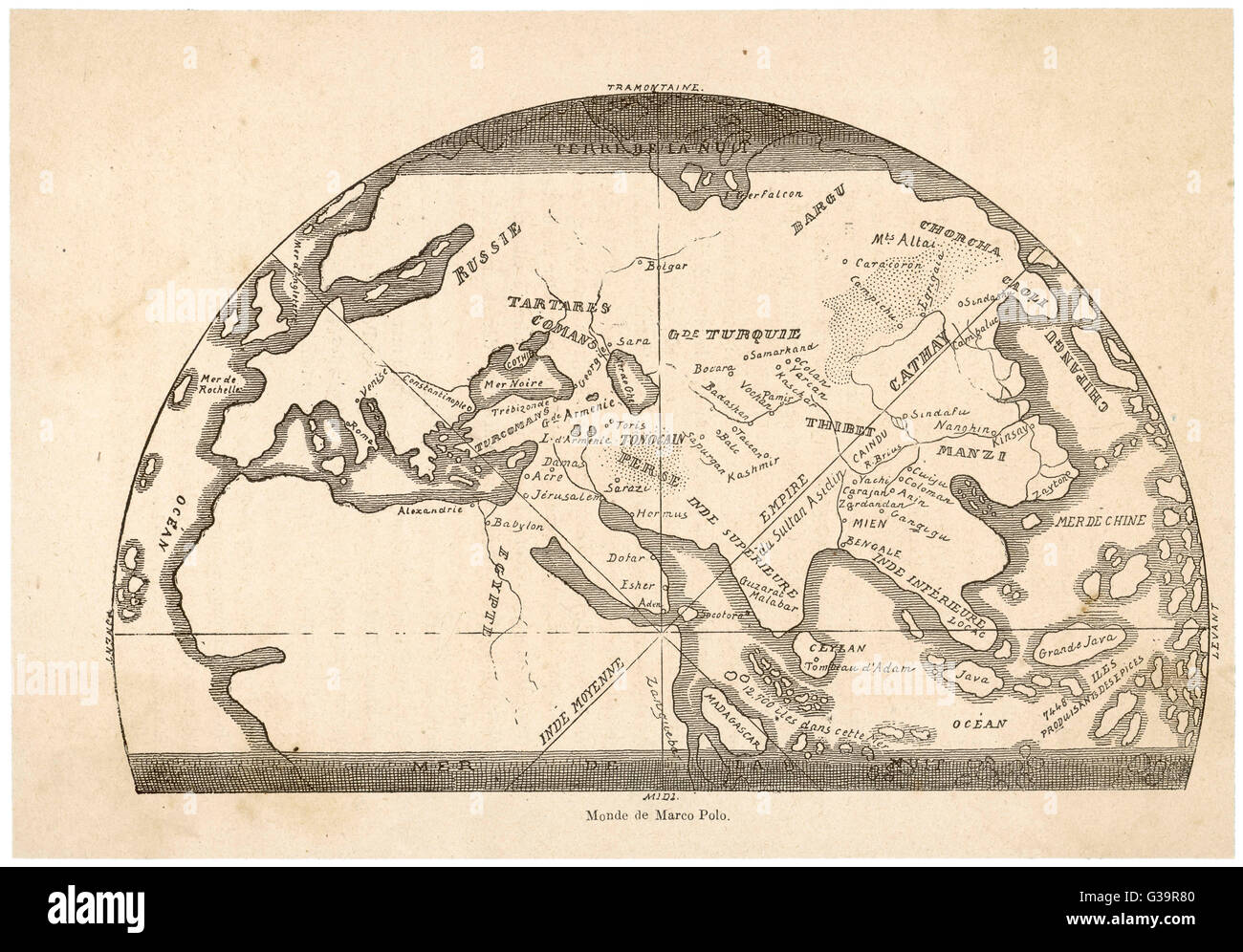 Marco Polo The Explorer Map
