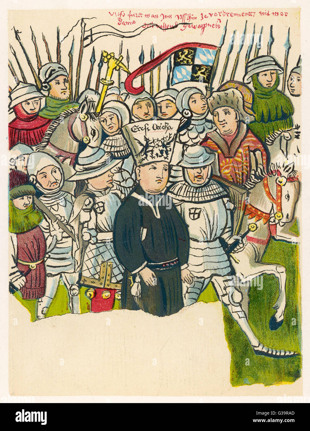 JAN HUS BURNT Stock Photo - Alamy