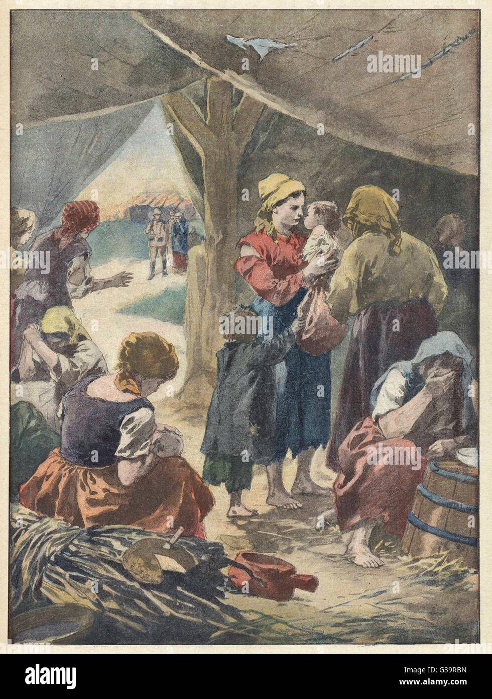 Boer prisoners in camp hi-res stock photography and images - Alamy