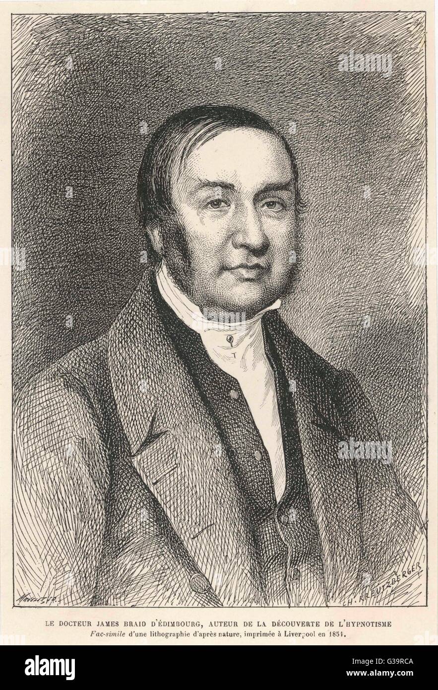 JAMES BRAID Scottish doctor, pioneer of hypnosis Date: 1795 - 1860 ...