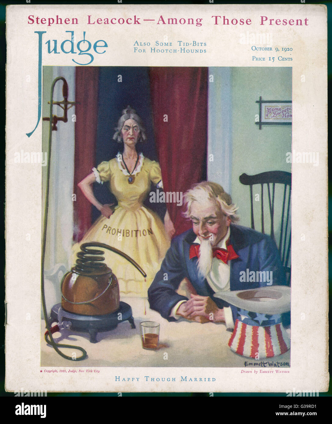 PROHIBITION & UNCLE SAM Stock Photo - Alamy