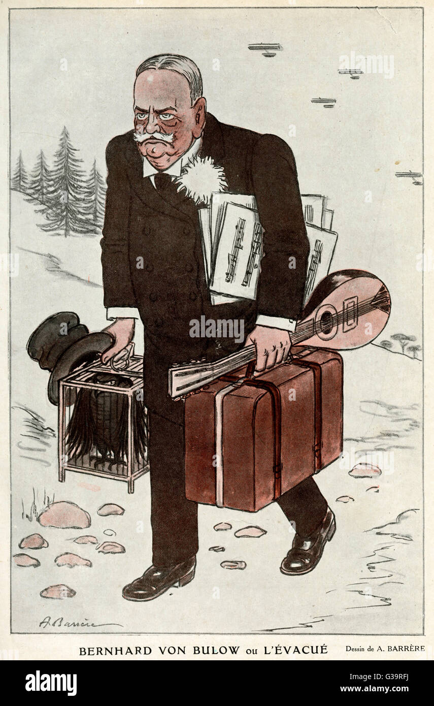 BERNHARD HEINRICH MARTIN KARL VON BULOW Stock Photo - Alamy