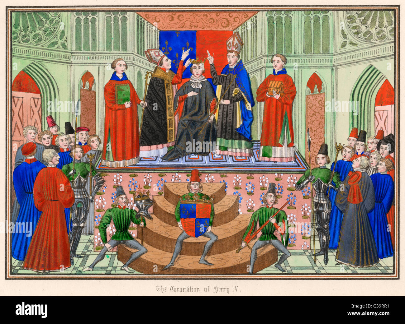 Henry iv england crowned hi-res stock photography and images - Alamy