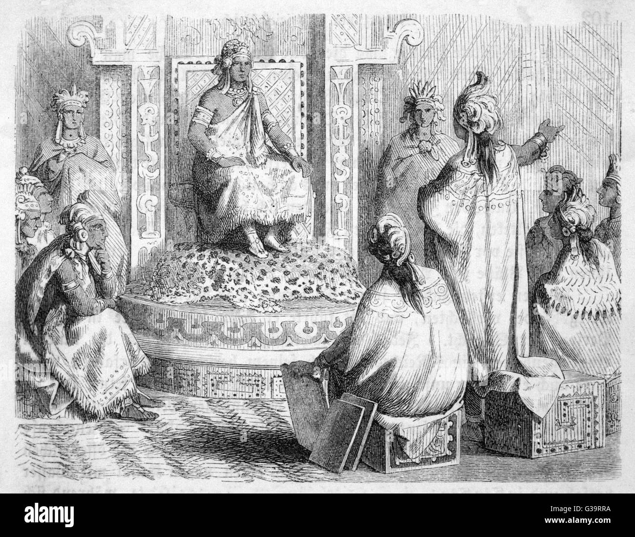 Cortes aztec hi-res stock photography and images - Alamy