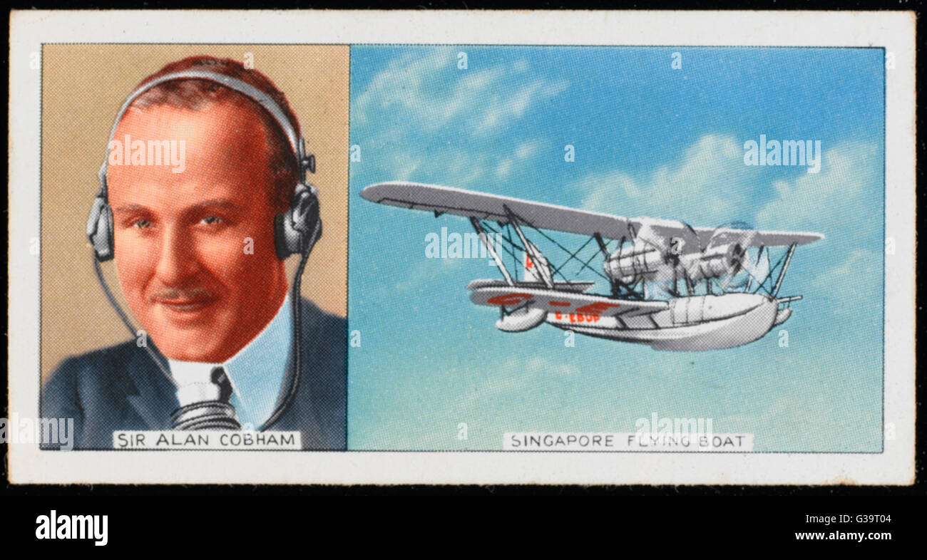 Alan cobham hi-res stock photography and images - Alamy