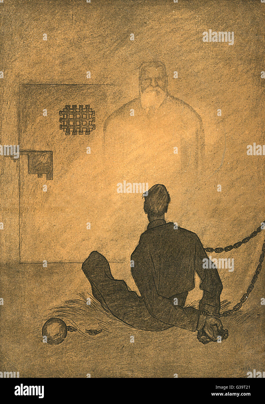 EDWARD MOREL IN PRISON Stock Photo - Alamy