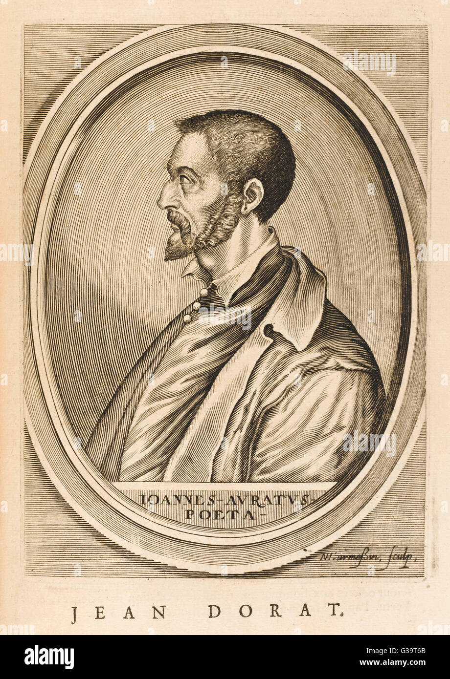 JEAN 'AURATUS' DORAT Stock Photo - Alamy
