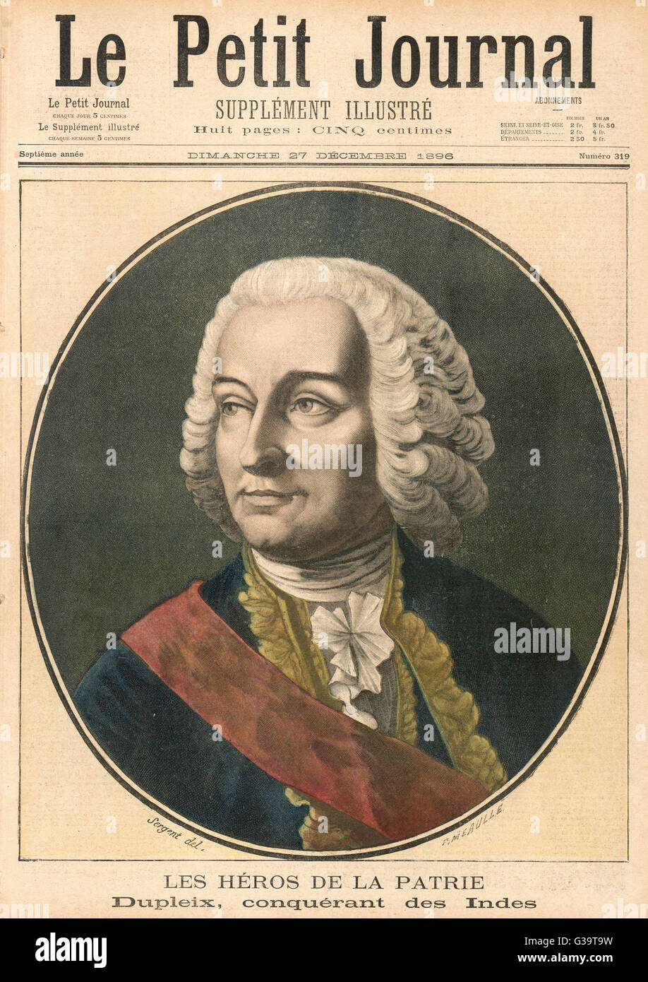 Joseph marquis dupleix hi-res stock photography and images - Alamy