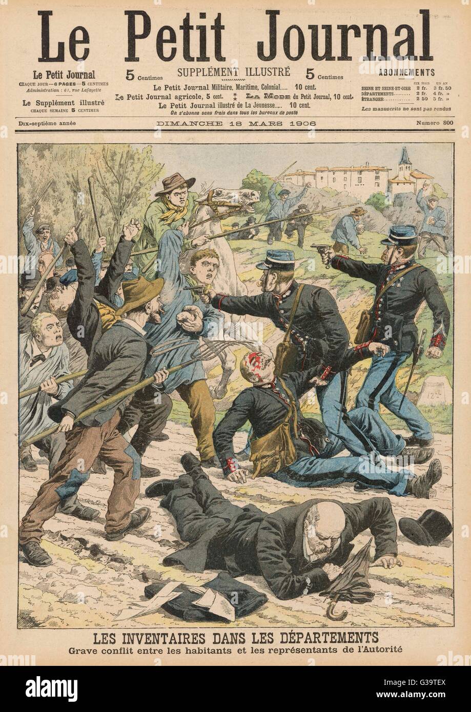 ARMED POLICE COLLECT TAX Stock Photo - Alamy