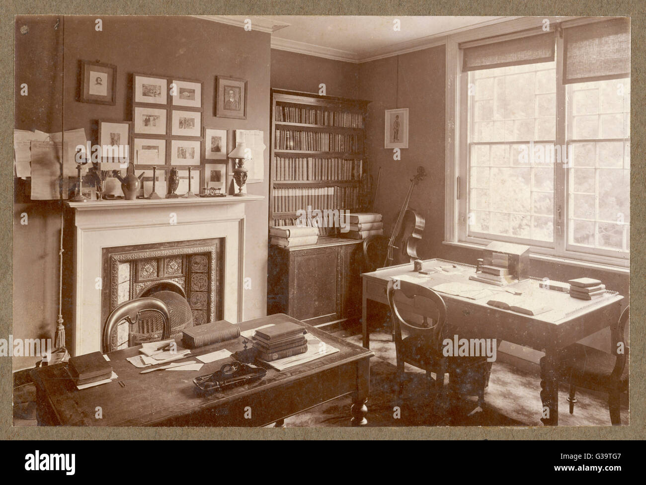 THOMAS HARDY Thomas Hardy's home at Max Gate - the Library Date: 1848 ...