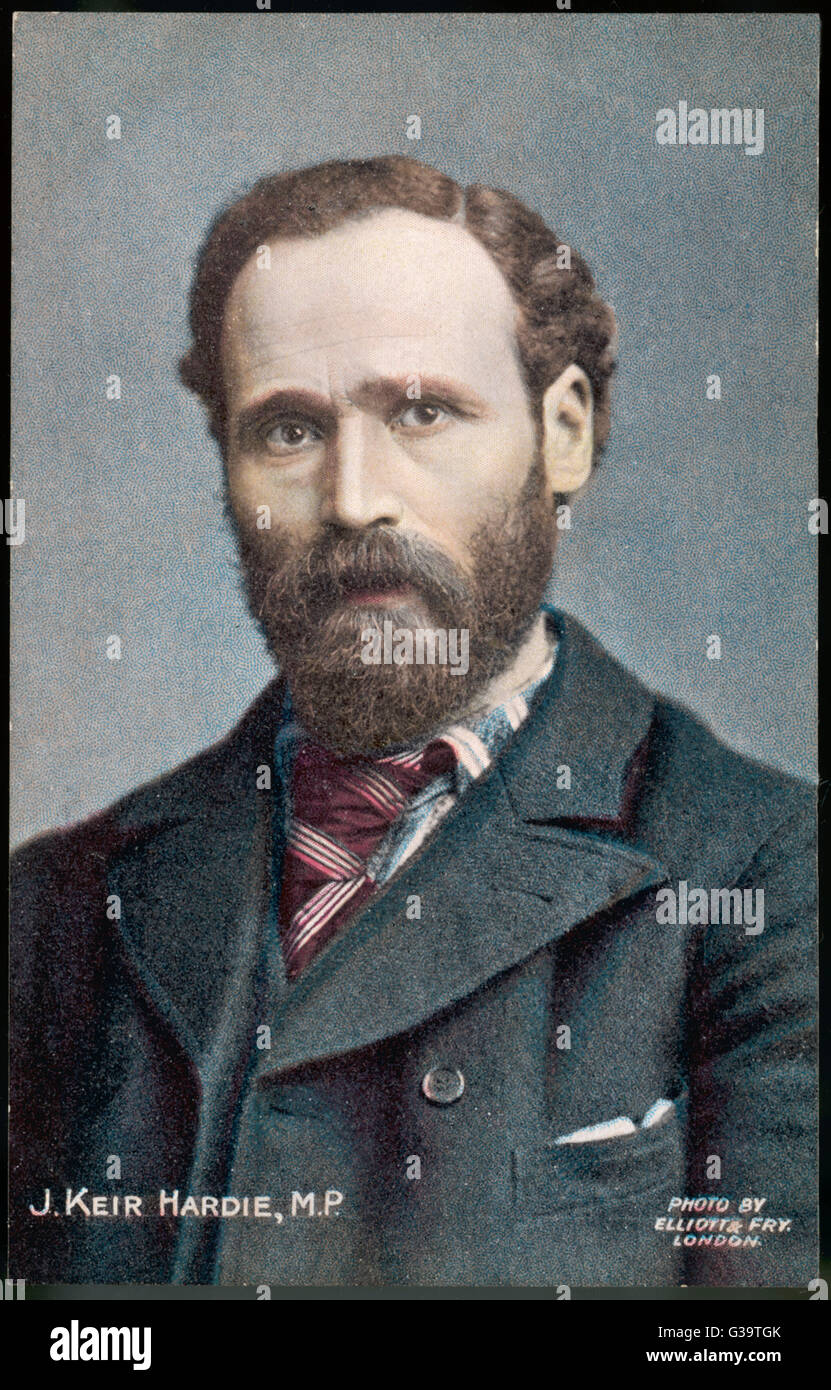 JAMES KEIR HARDIE British labour leader and politician Date: 1856 ...