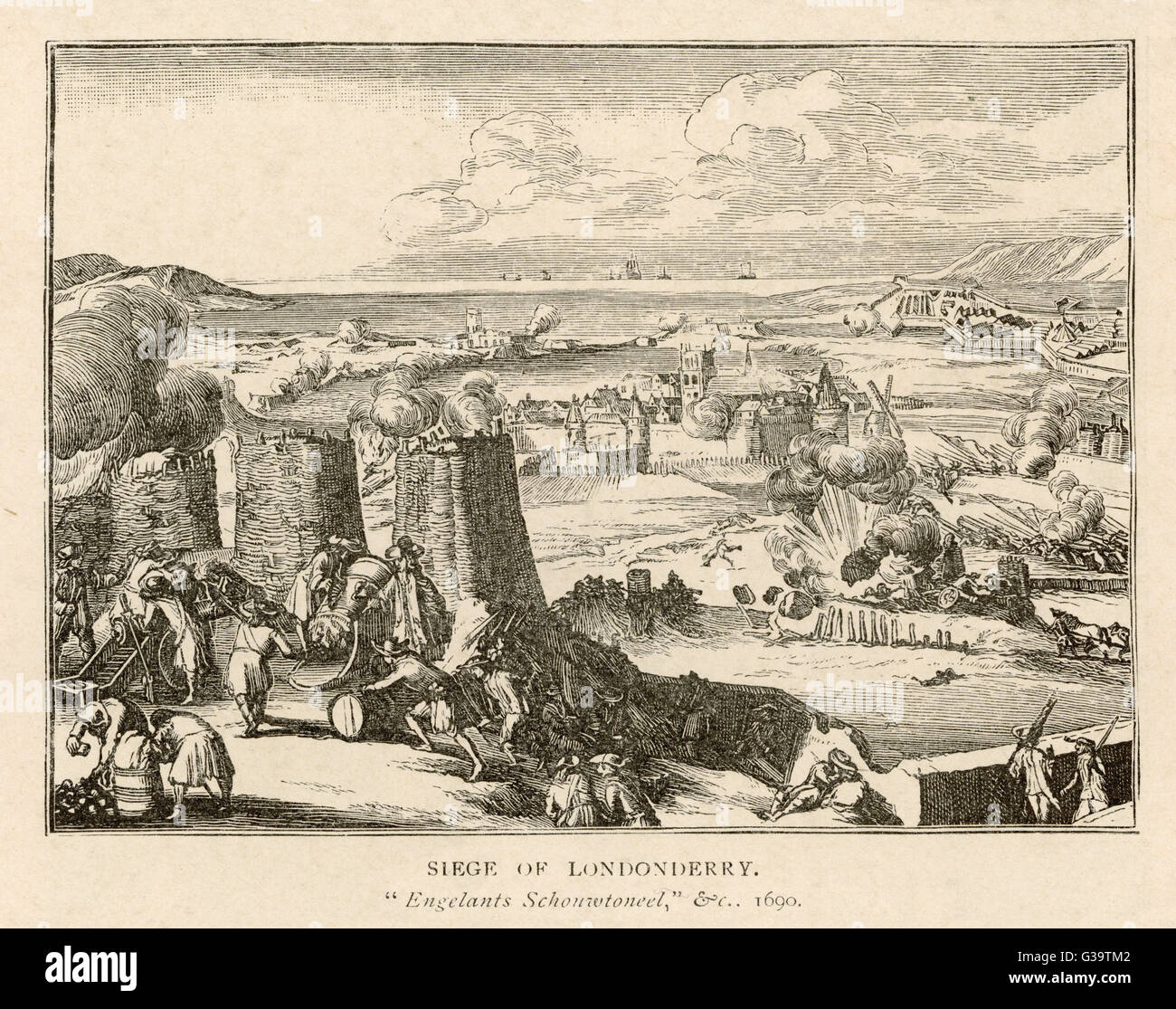 Siege of Londonderry Stock Photo - Alamy