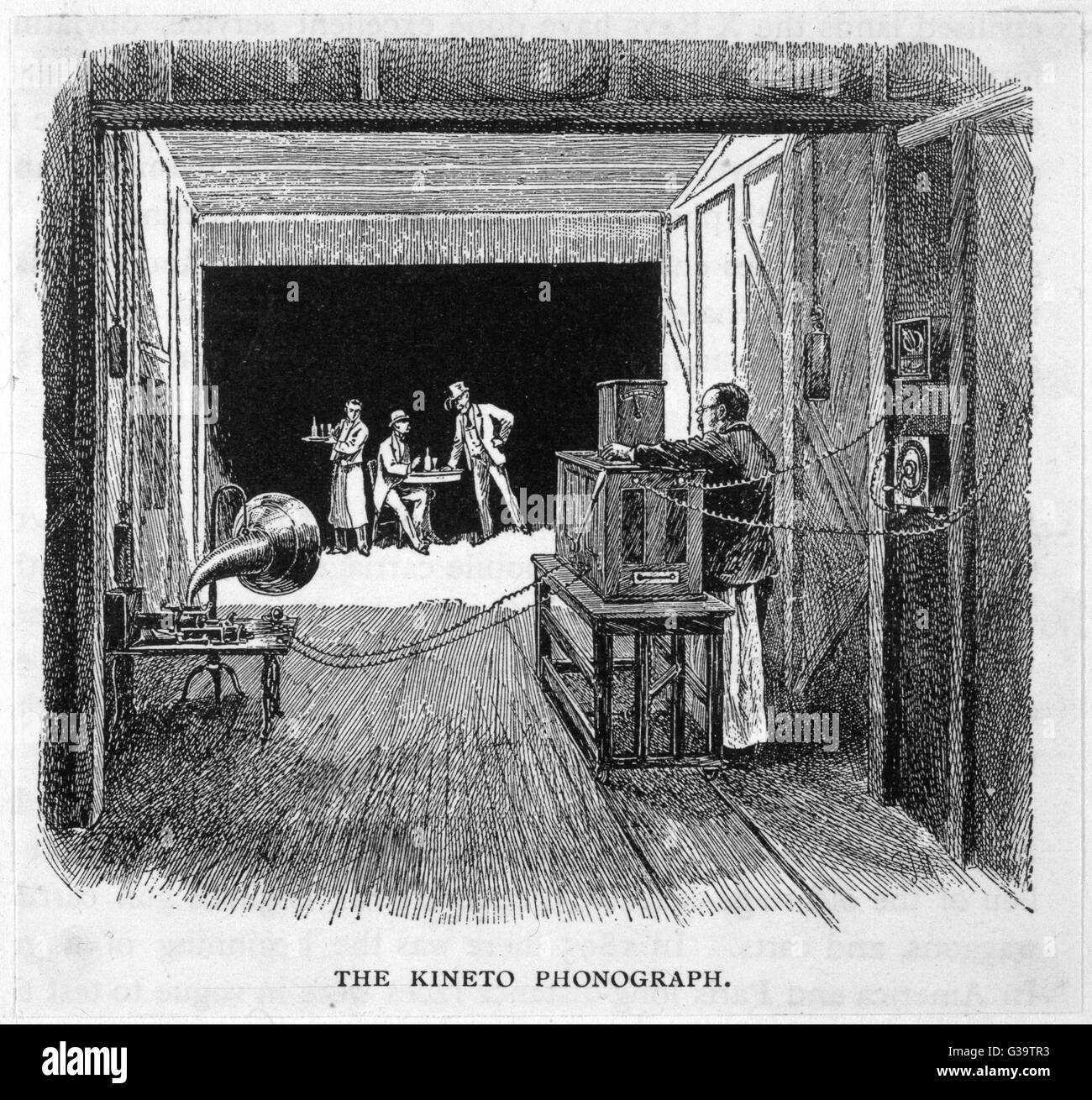 Edisons kinetoscope hi-res stock photography and images - Alamy