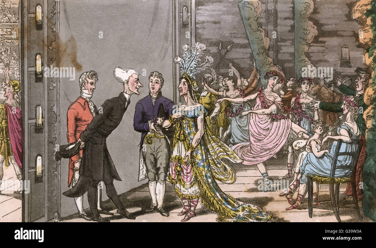 Stage behind the scenes hi-res stock photography and images - Alamy