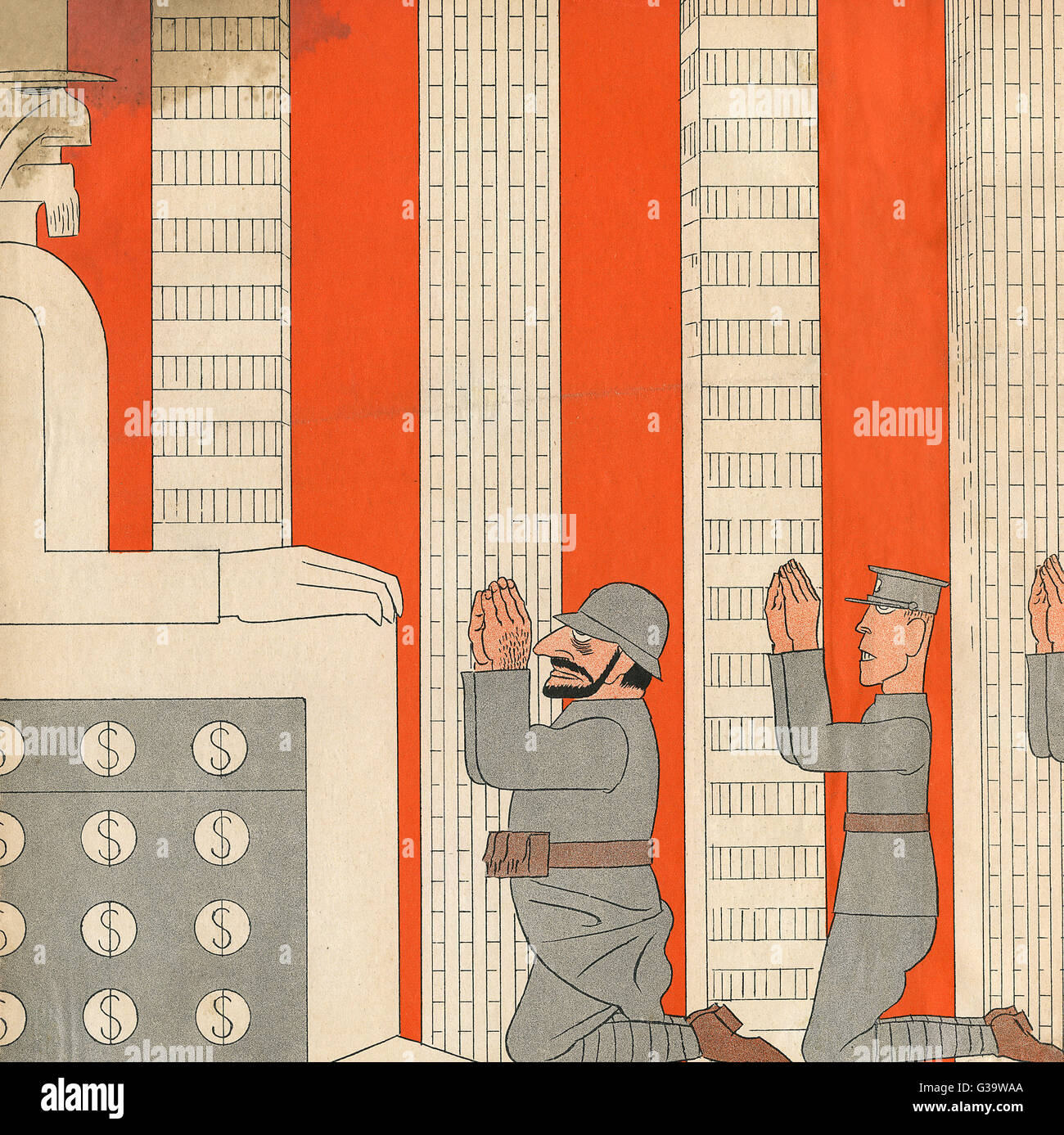 War cartoons hi-res stock photography and images - Alamy