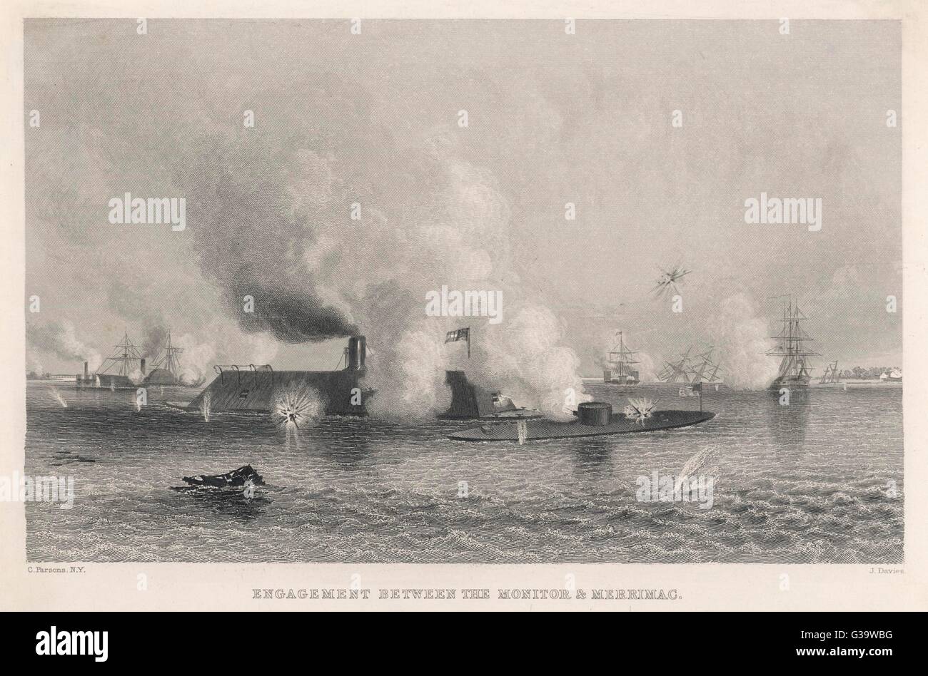 MONITOR MERRIMAC PARSONS Stock Photo - Alamy