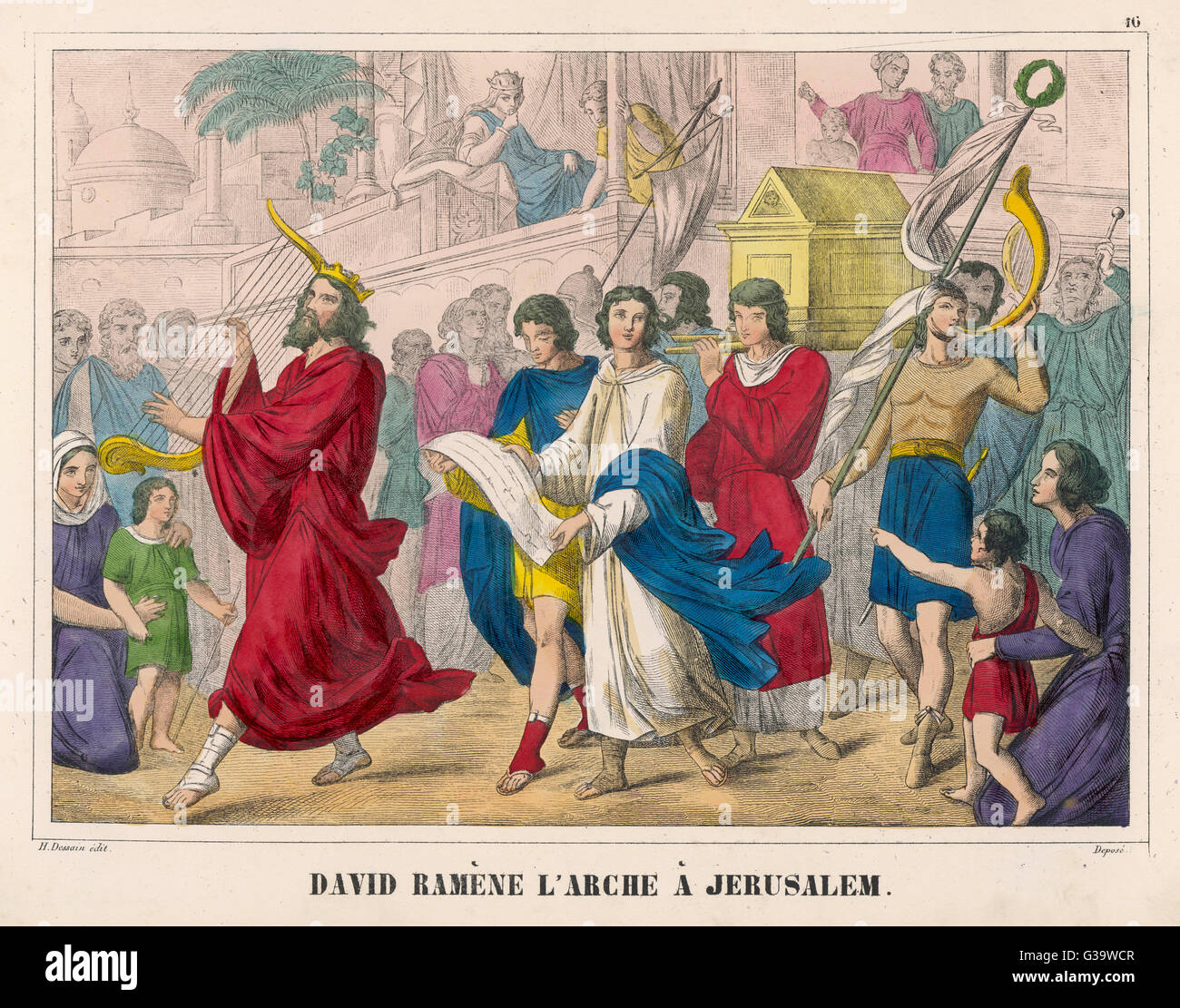 David dancing before the ark hi-res stock photography and images - Alamy