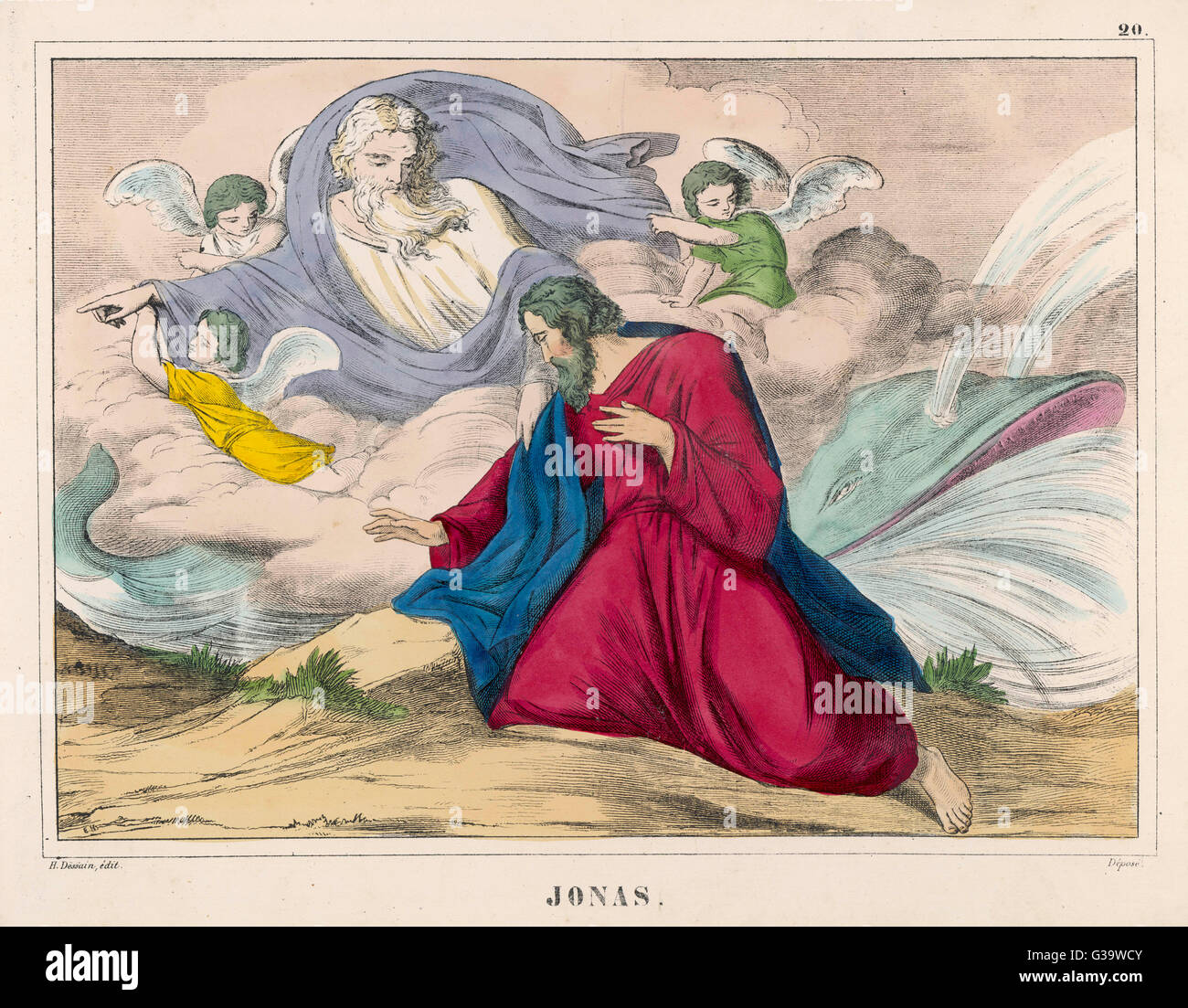 Jonah and the whale hi-res stock photography and images - Alamy