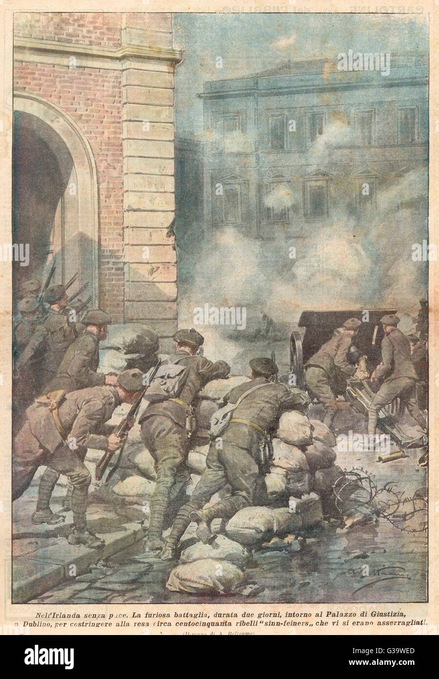 DUBLIN BATTLE 1922 Stock Photo - Alamy