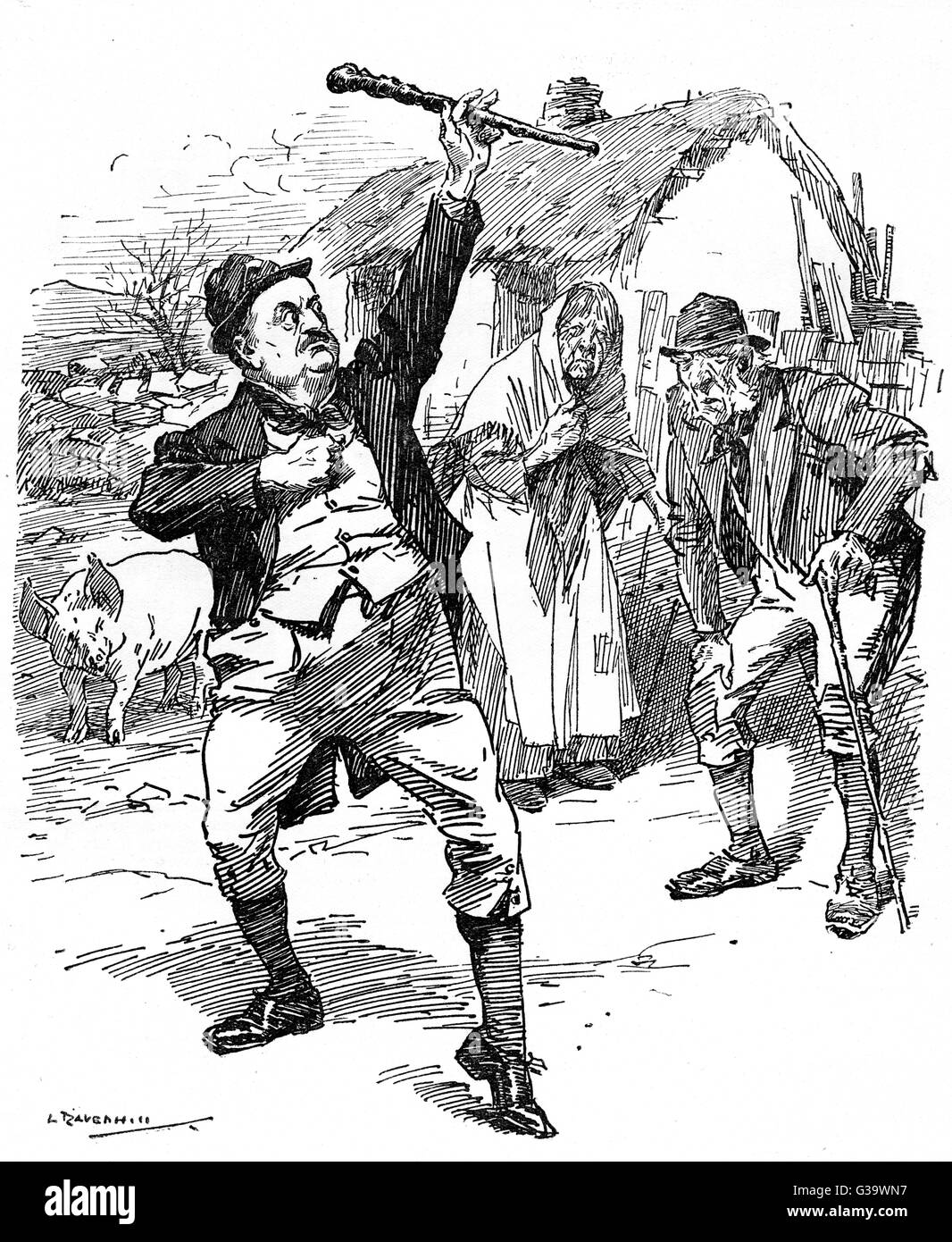 John redmond cartoon Black and White Stock Photos & Images - Alamy