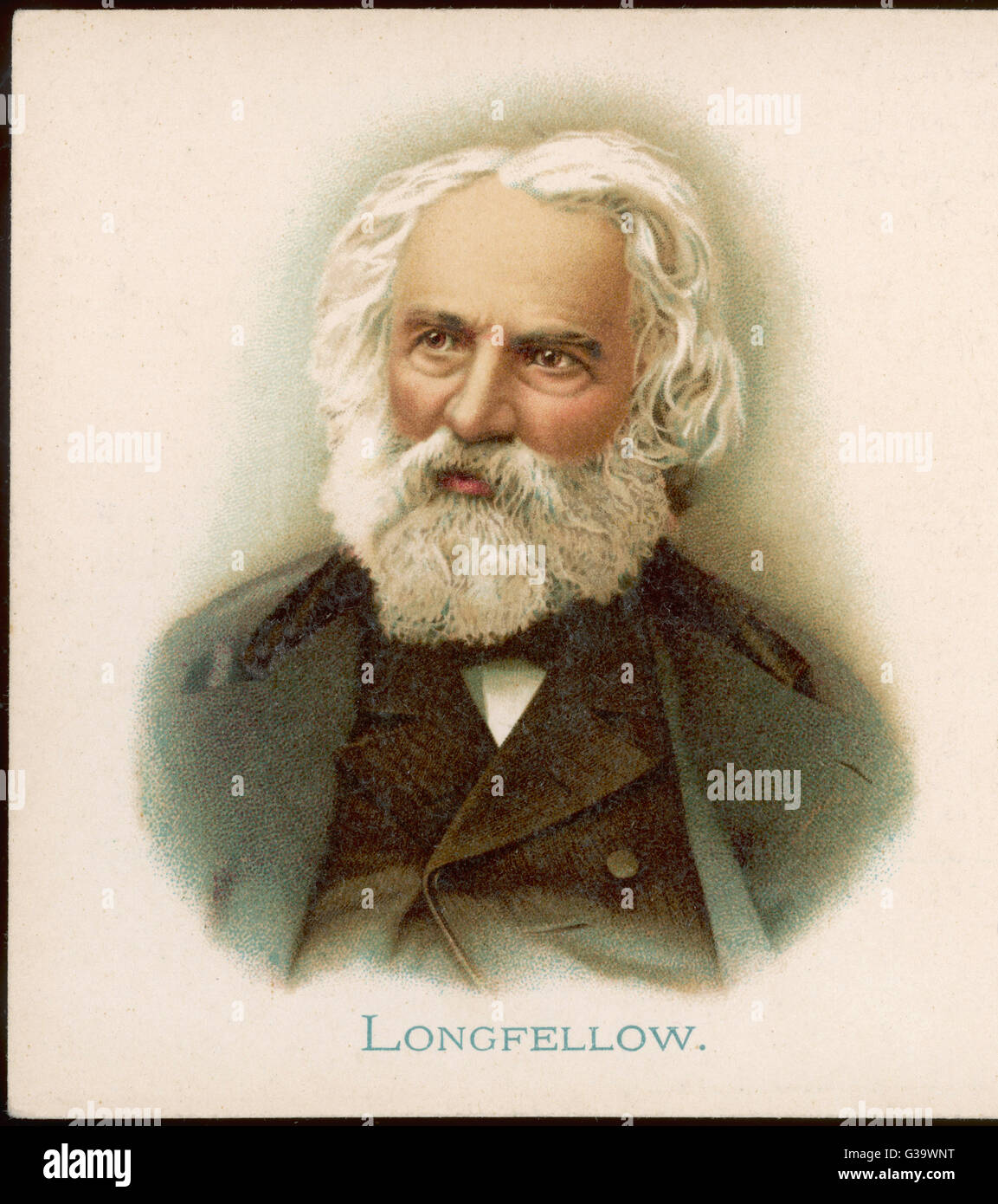 American poet 1807 1882 hi-res stock photography and images - Alamy