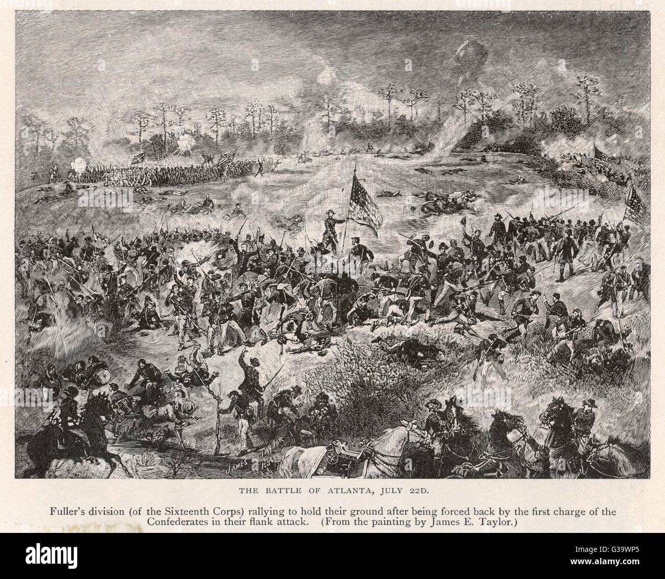 Battle Of Atlanta Civil War High Resolution Stock Photography and ...