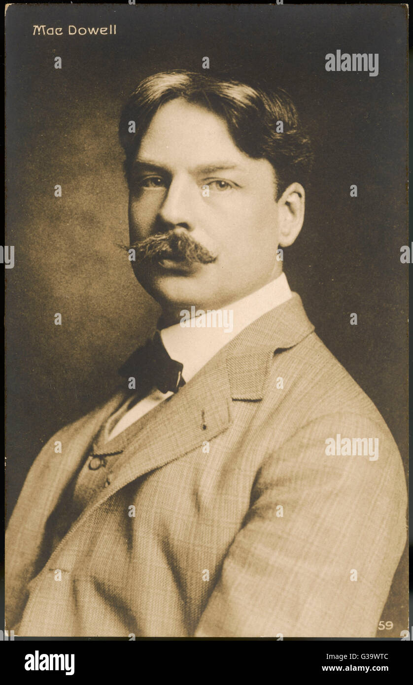 Composer edward macdowell hi-res stock photography and images - Alamy