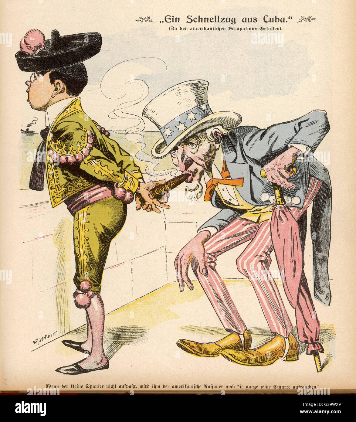 Uncle sam cartoon hi-res stock photography and images - Alamy