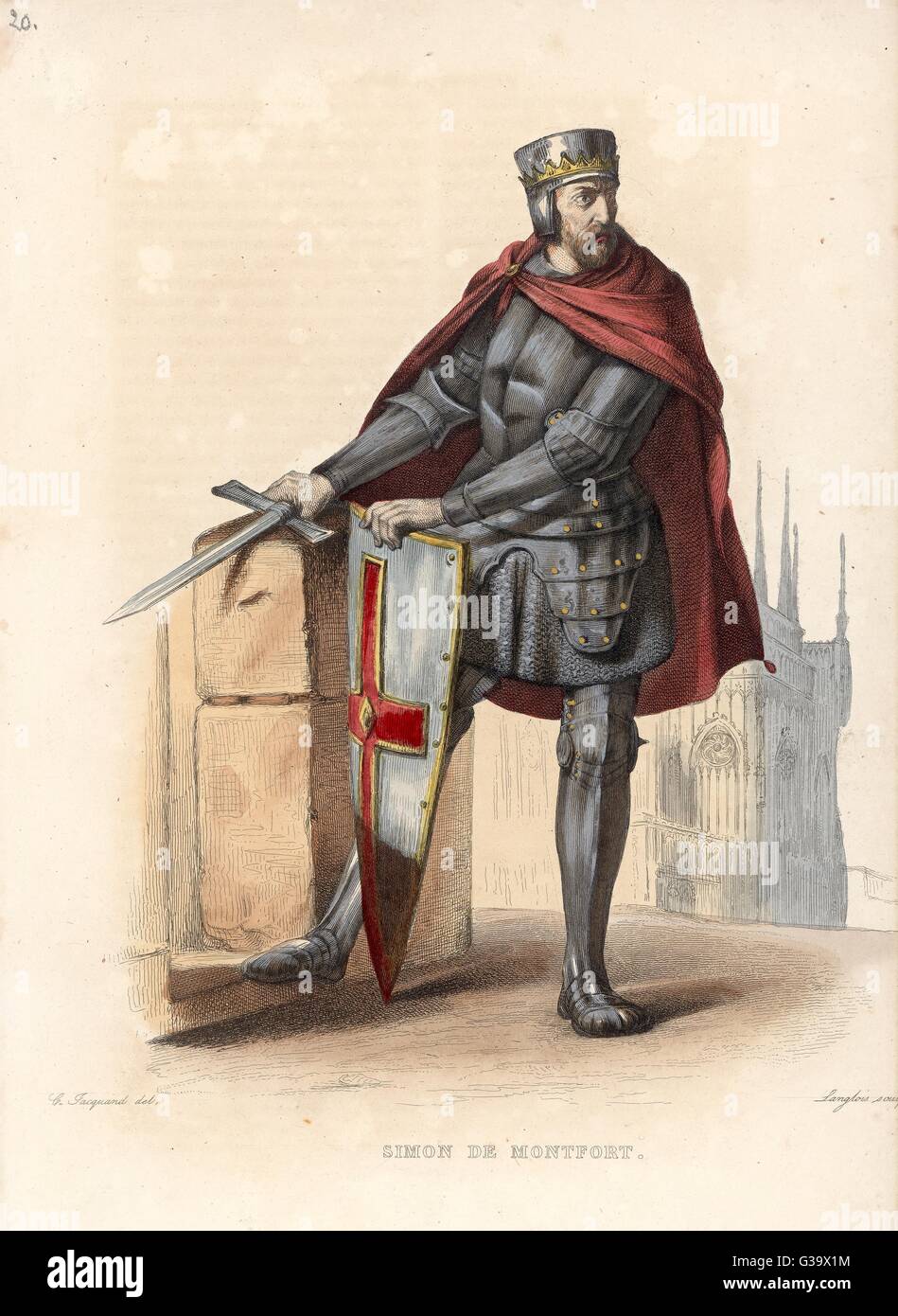 Simon de montfort hi-res stock photography and images - Alamy