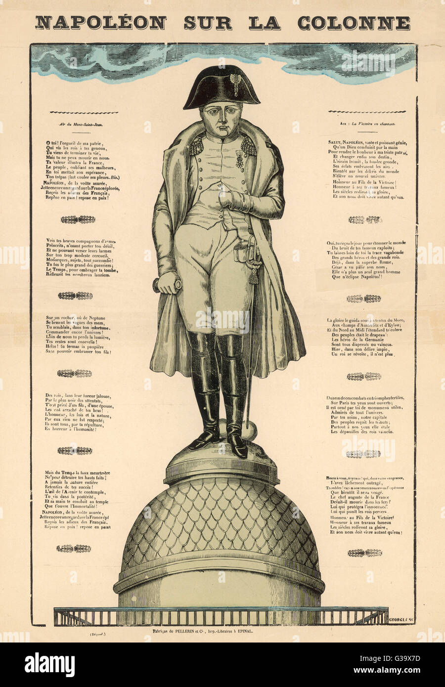 Napoleon column hi-res stock photography and images - Alamy