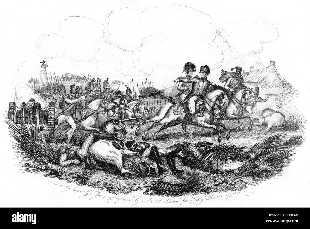 1815 napoleon Black and White Stock Photos & Images - Alamy