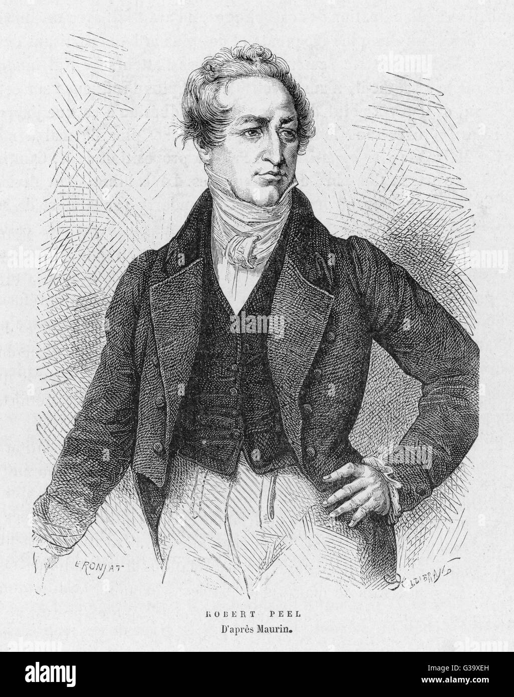 Robert peel 1788 1850 british statesman hi-res stock photography and ...