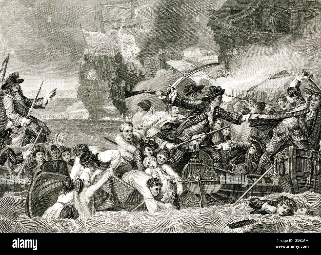 Barfleur battle hi-res stock photography and images - Alamy