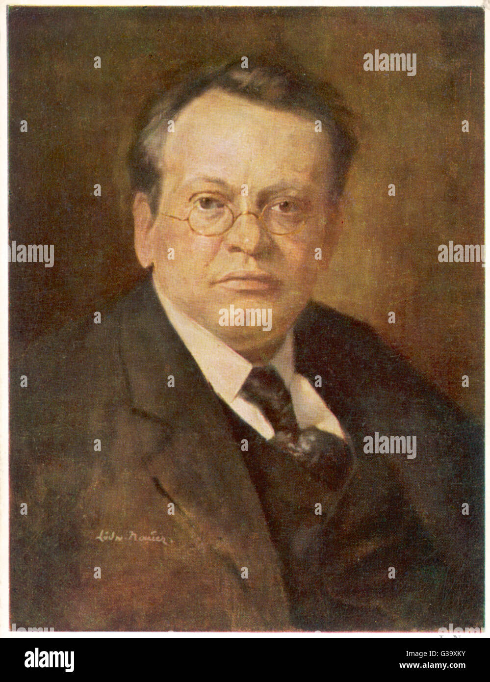 Max Reger High Resolution Stock Photography and Images - Alamy