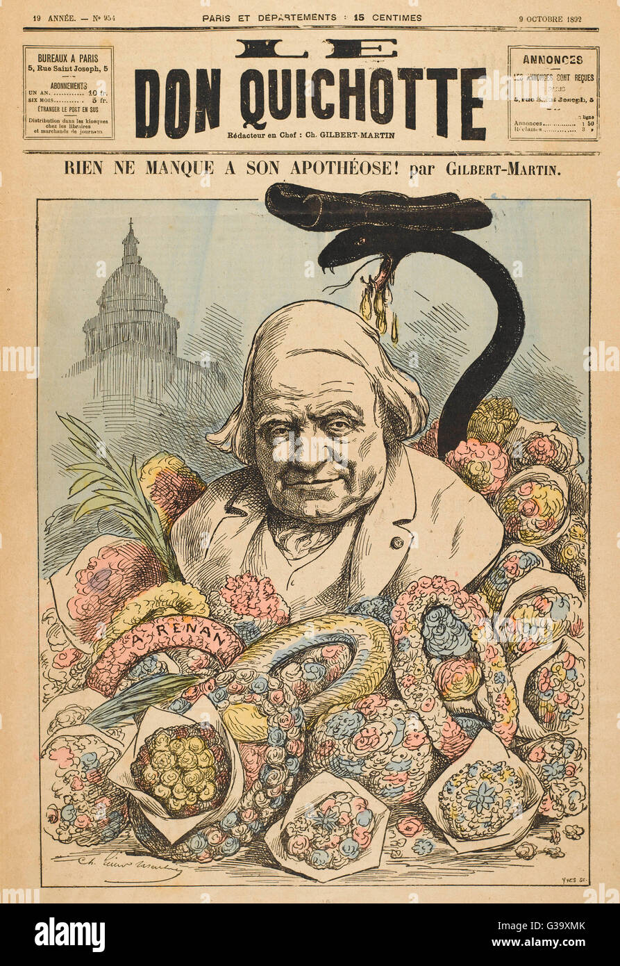 Ernest Renan French Philosopher High Resolution Stock Photography and ...