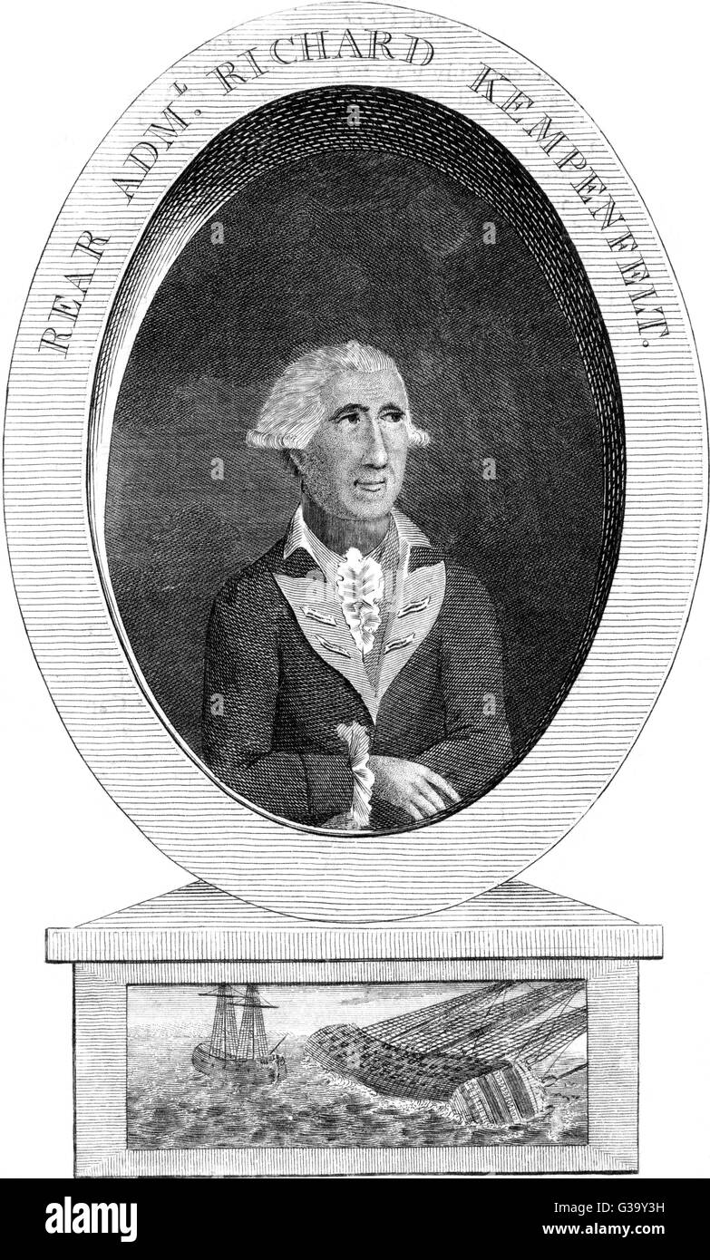 Admiral richard kempenfelt hi-res stock photography and images - Alamy